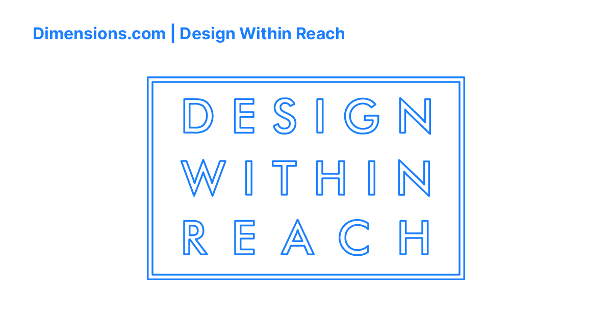 Design Within Reach Dimensions & Drawings | Dimensions.com