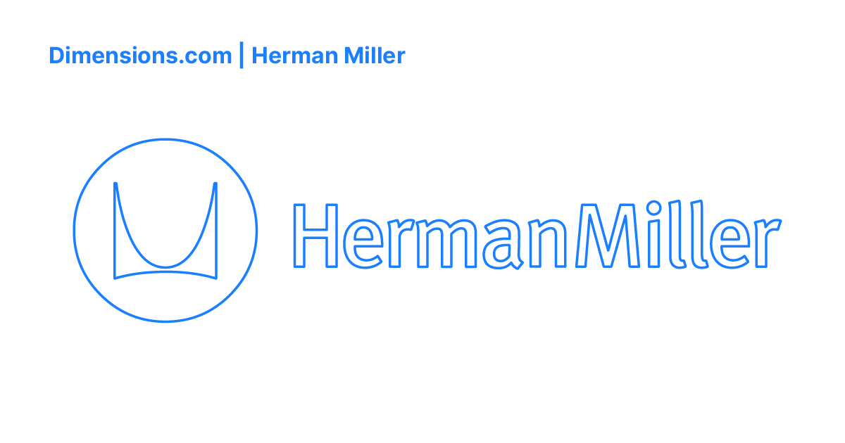 Herman Miller Dimensions & Drawings | Dimensions.com