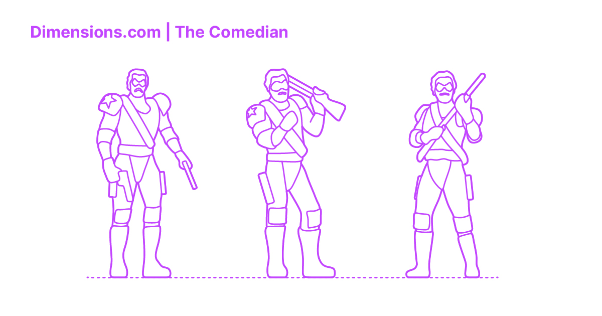 The Comedian Dimensions & Drawings | Dimensions.com