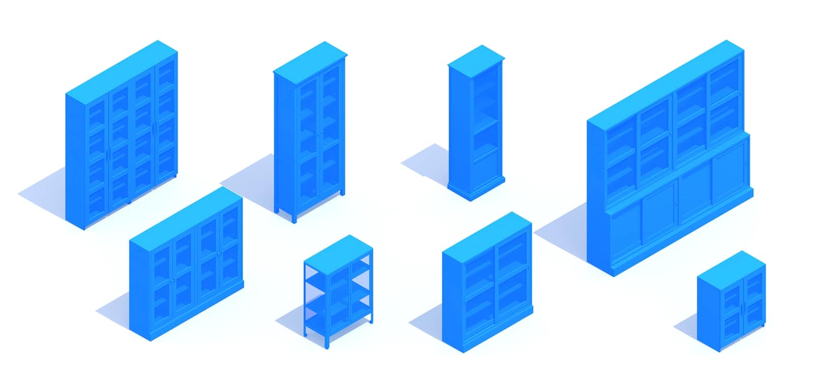 Display Cabinets Dimensions & Drawings | Dimensions.com
