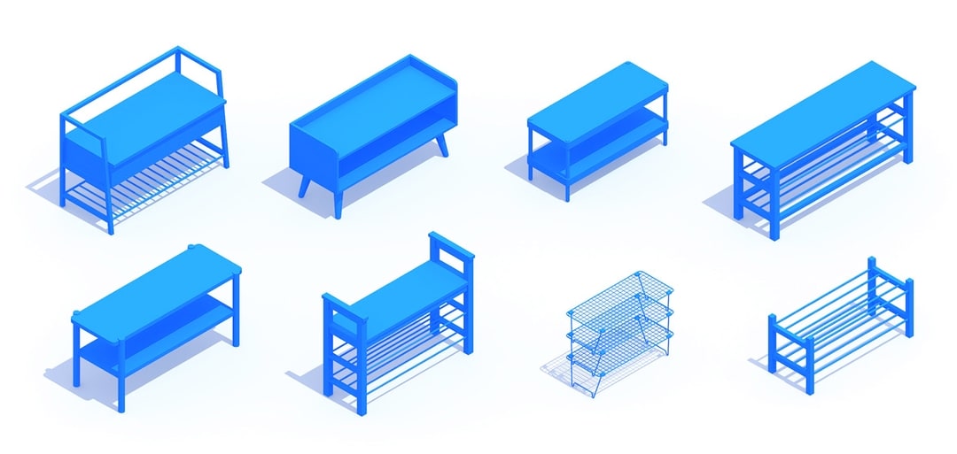 Shoe Racks| Shoe Storage Dimensions & Drawings | Dimensions.com