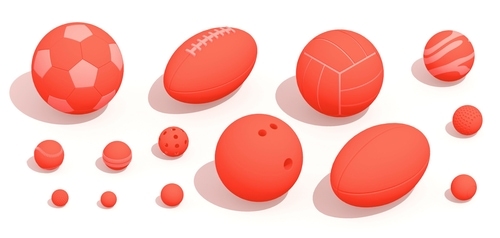 Sports Balls Dimensions & Drawings | Dimensions.com