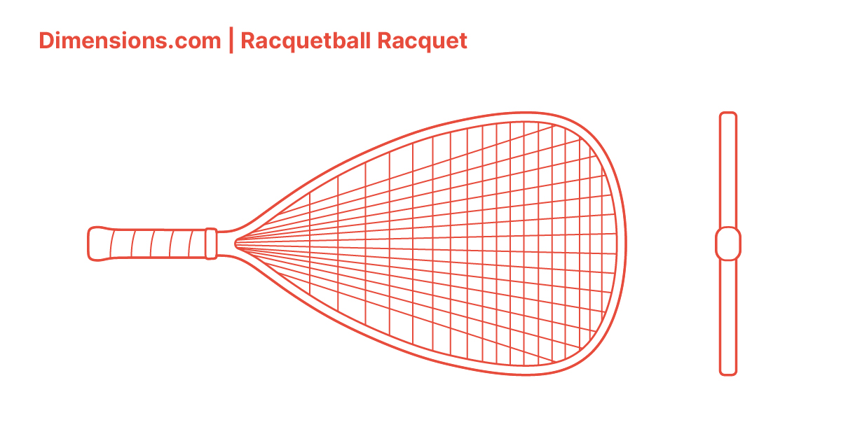 racquetball-racquet-dimensions-drawings-dimensions