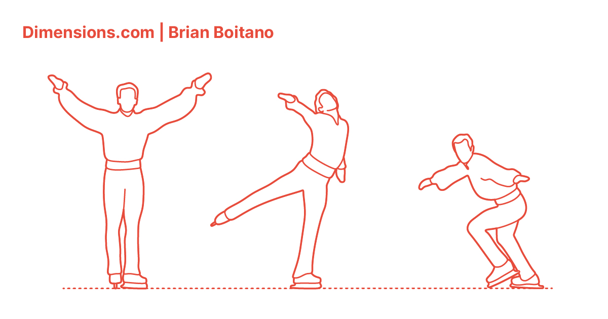 Brian Boitano Dimensions & Drawings | Dimensions.com