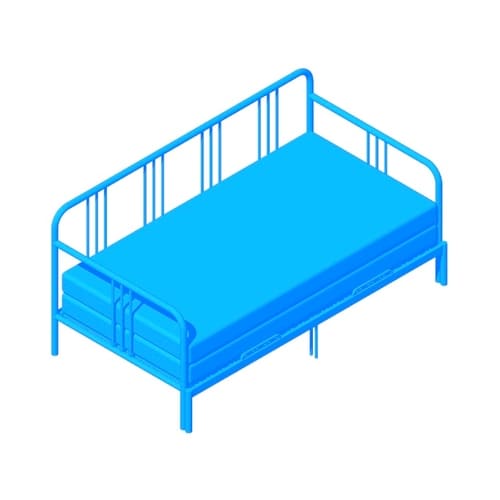 Daybeds Dimensions & Drawings | Dimensions.com