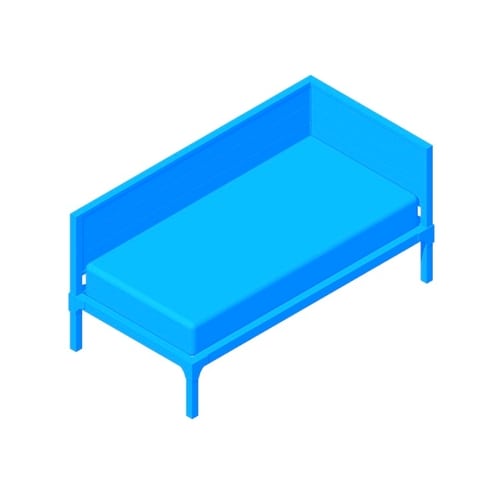 Divans Dimensions & Drawings | Dimensions.com