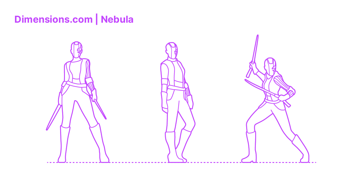 Nebula Dimensions & Drawings | Dimensions.com