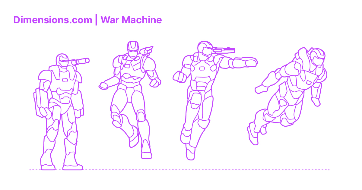War Machine Drawing