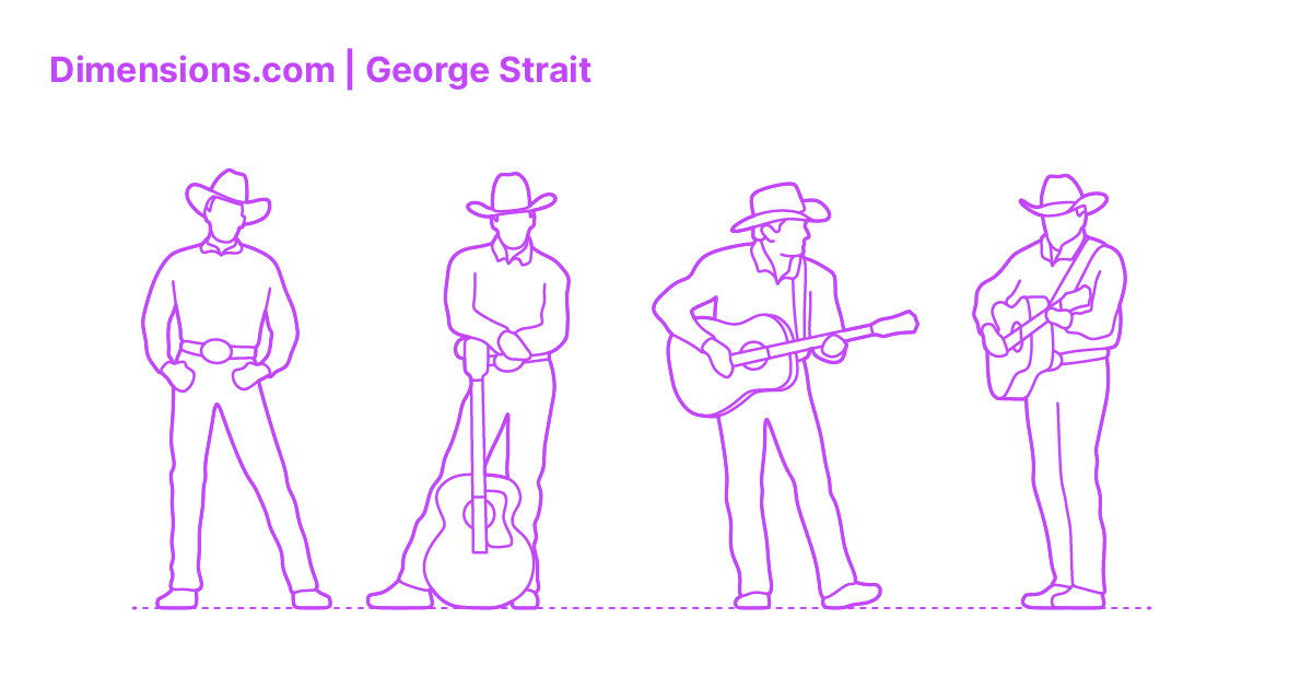 George Strait Dimensions & Drawings | Dimensions.com
