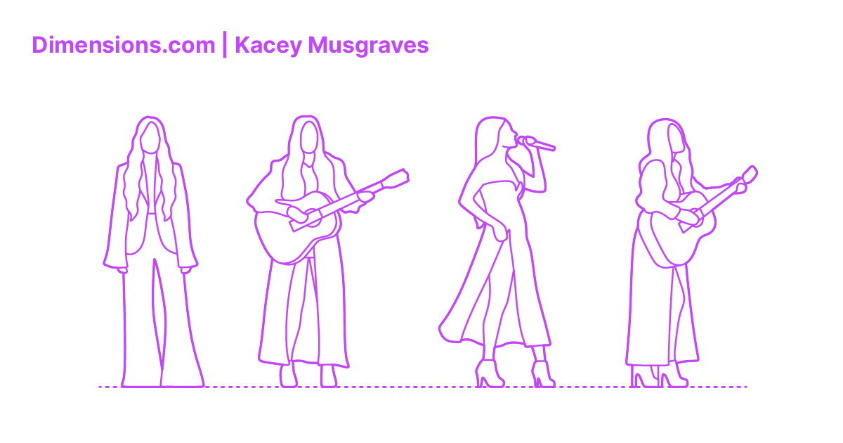 Kacey Musgraves Dimensions & Drawings | Dimensions.com