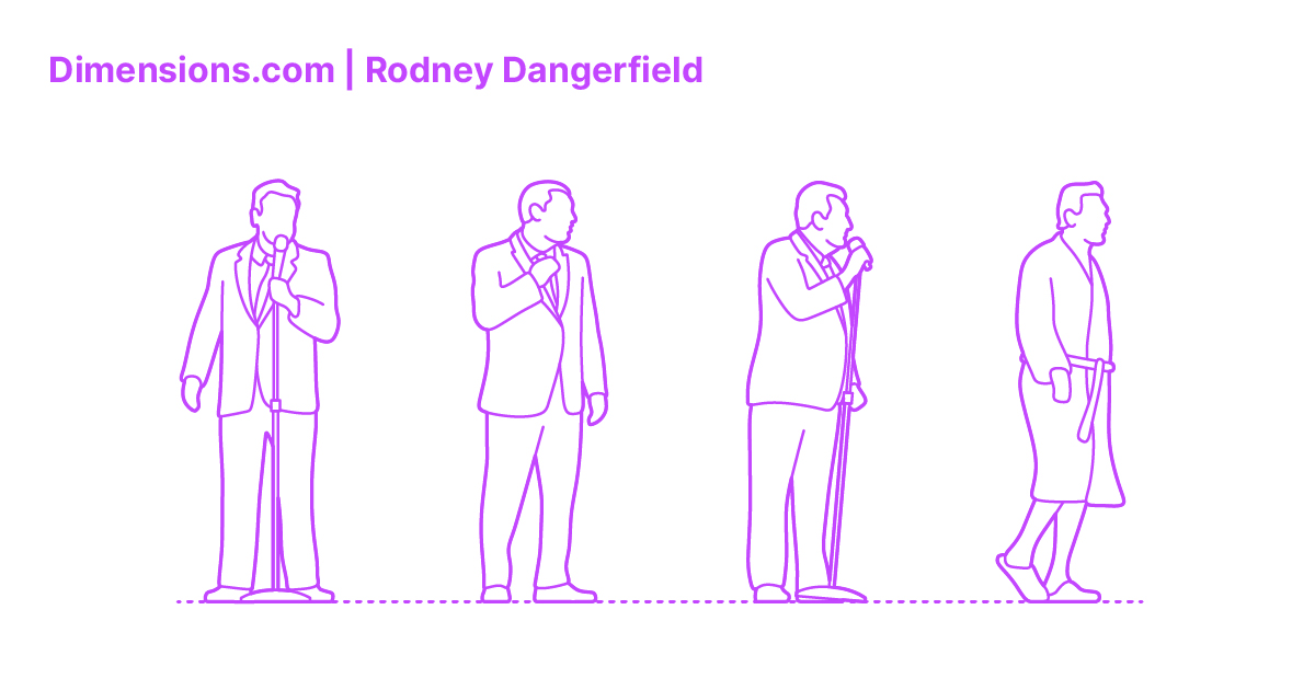 Rodney Dangerfield Dimensions & Drawings | Dimensions.com
