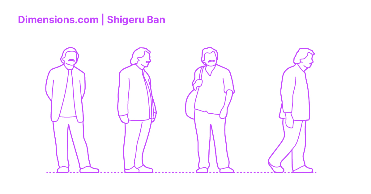 Shigeru Ban Dimensions & Drawings | Dimensions.com