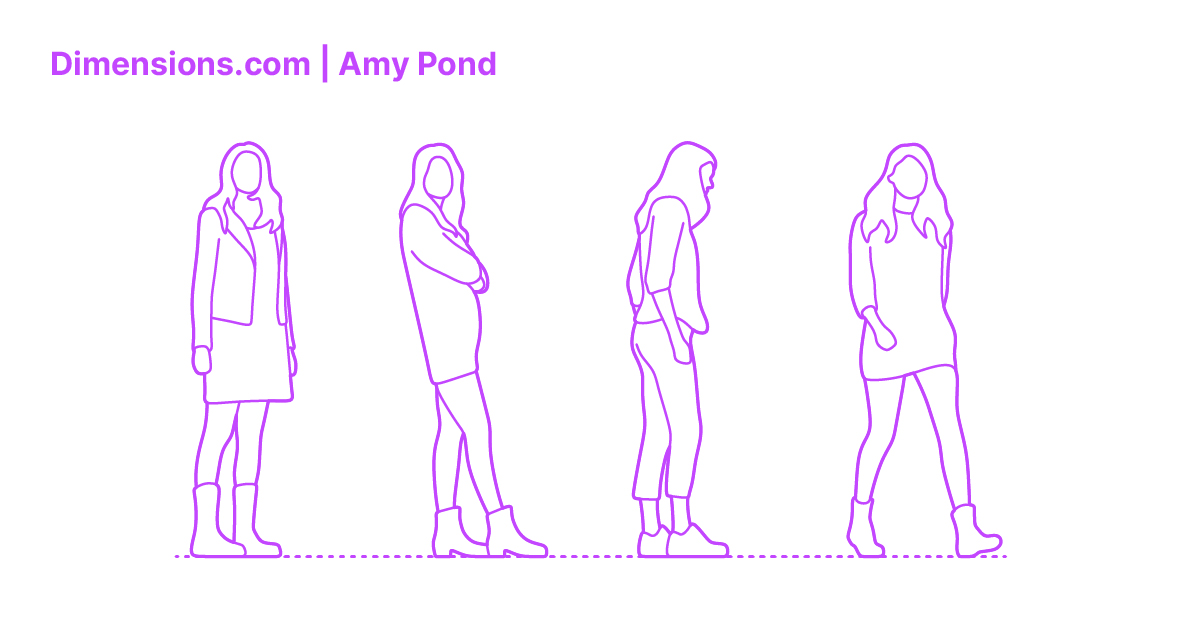 Amy Pond Dimensions & Drawings | Dimensions.com