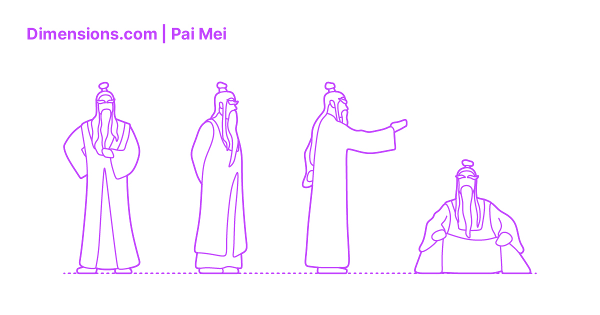 Pai Mei Dimensions & Drawings | Dimensions.com