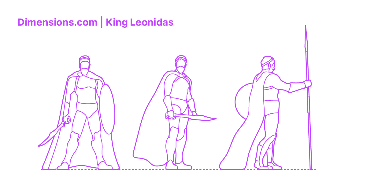 King Leonidas Dimensions & Drawings | Dimensions.com