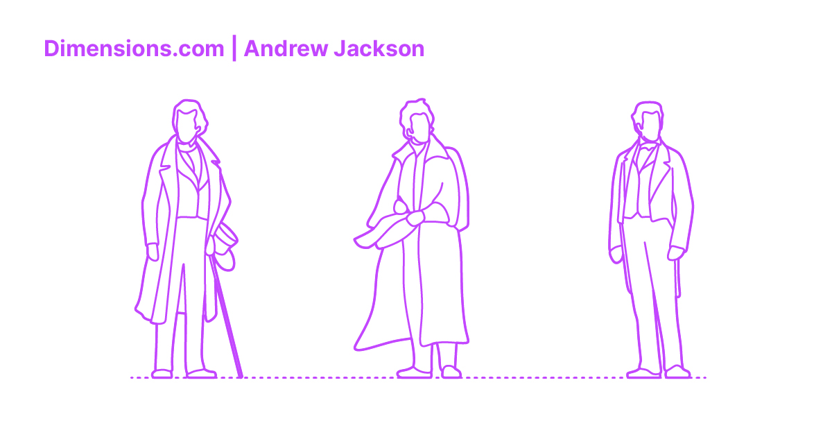 Andrew Jackson Dimensions & Drawings | Dimensions.com