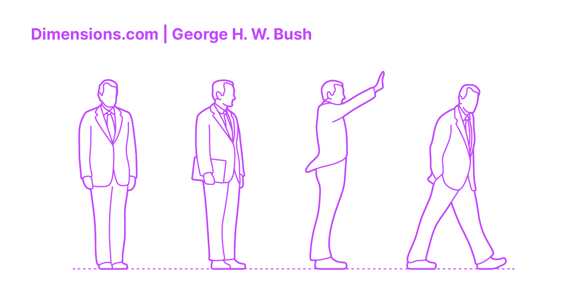 George H. W. Bush Dimensions & Drawings | Dimensions.com