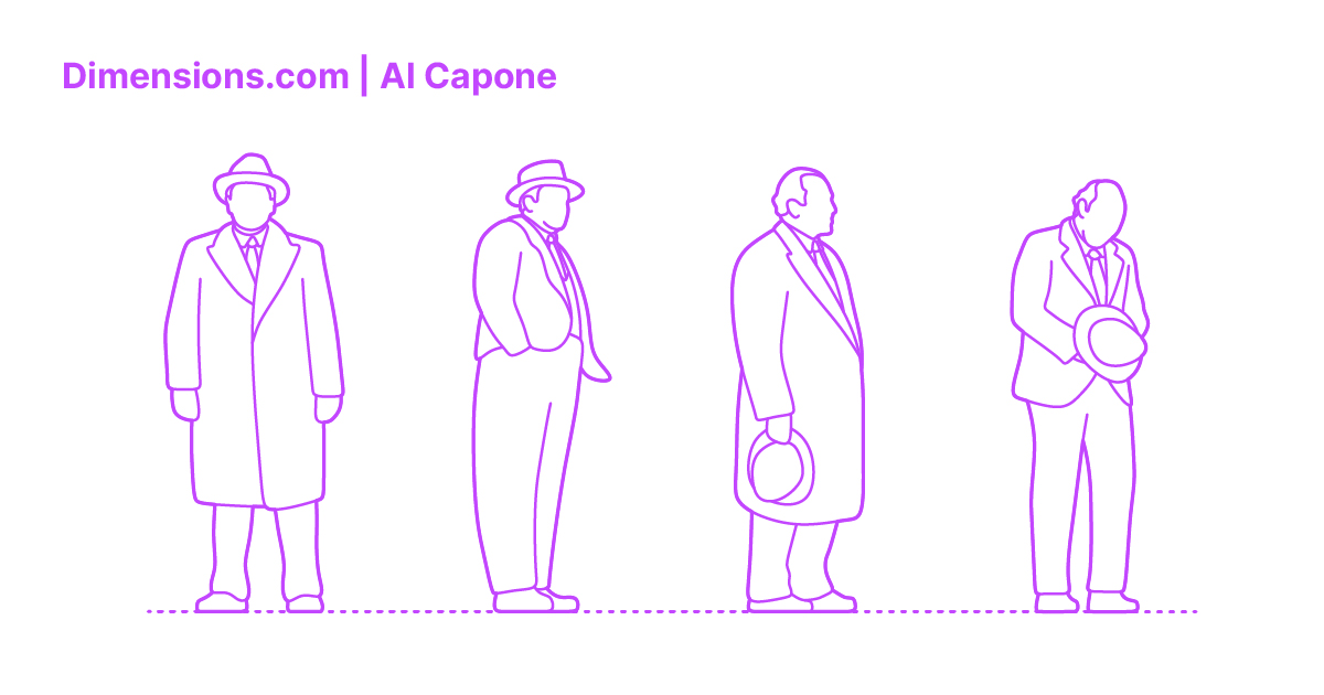 Al Capone Dimensions & Drawings | Dimensions.com