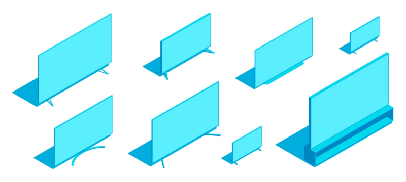 Televisions | TVs Dimensions & Drawings | Dimensions.com