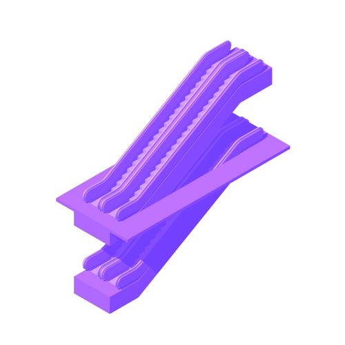 Escalator (Single) Dimensions & Drawings | Dimensions.com