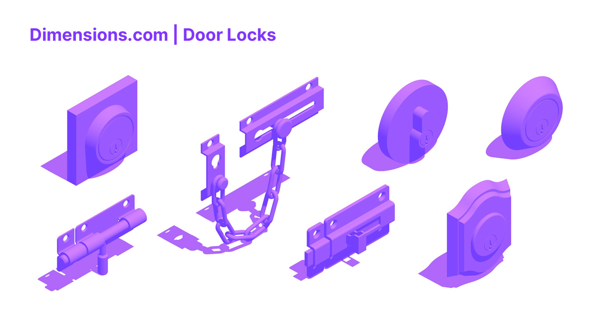 Door Locks Dimensions Drawings Dimensions door-locks-dimensions-drawings-dimensions