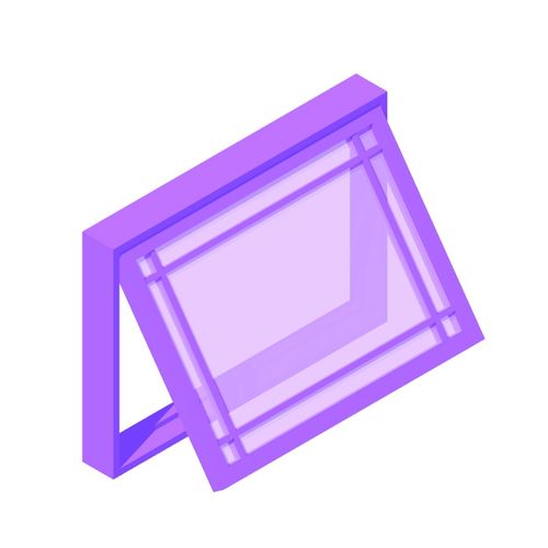 Awning Window - Cross Grille Dimensions & Drawings | Dimensions.com