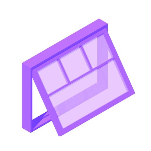 Awning Window - Cross Grille Dimensions & Drawings | Dimensions.com