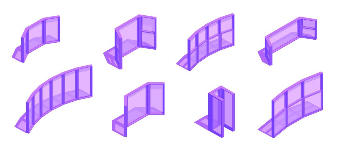 Bay & Bow Windows Dimensions & Drawings | Dimensions.com