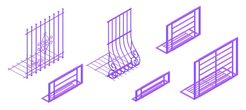Window Security Bars Dimensions & Drawings | Dimensions.com