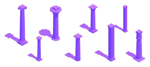 Stone Columns Dimensions & Drawings | Dimensions.com