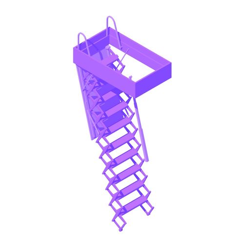 Access Ladders Dimensions & Drawings | Dimensions.com