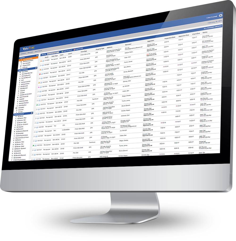 ValuTrac Software: Appraisal Vendor Management Software