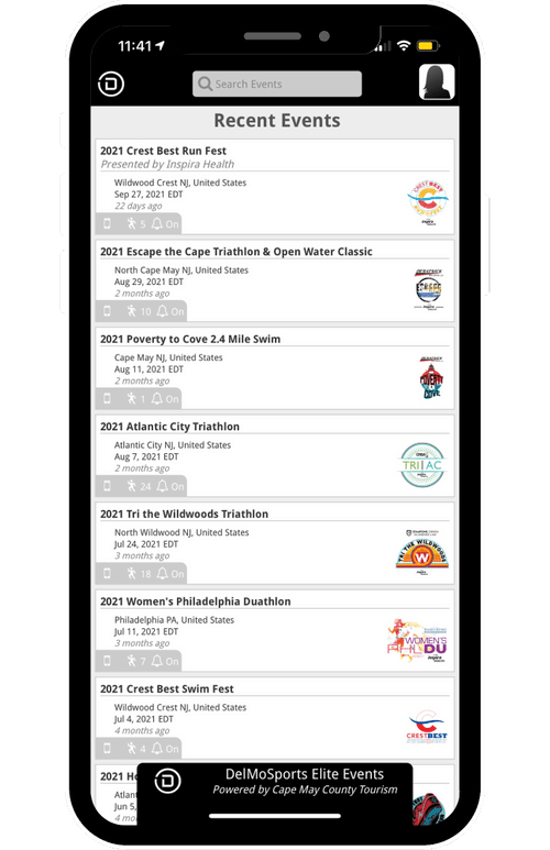 Welcome DelMo Sports Finishers!