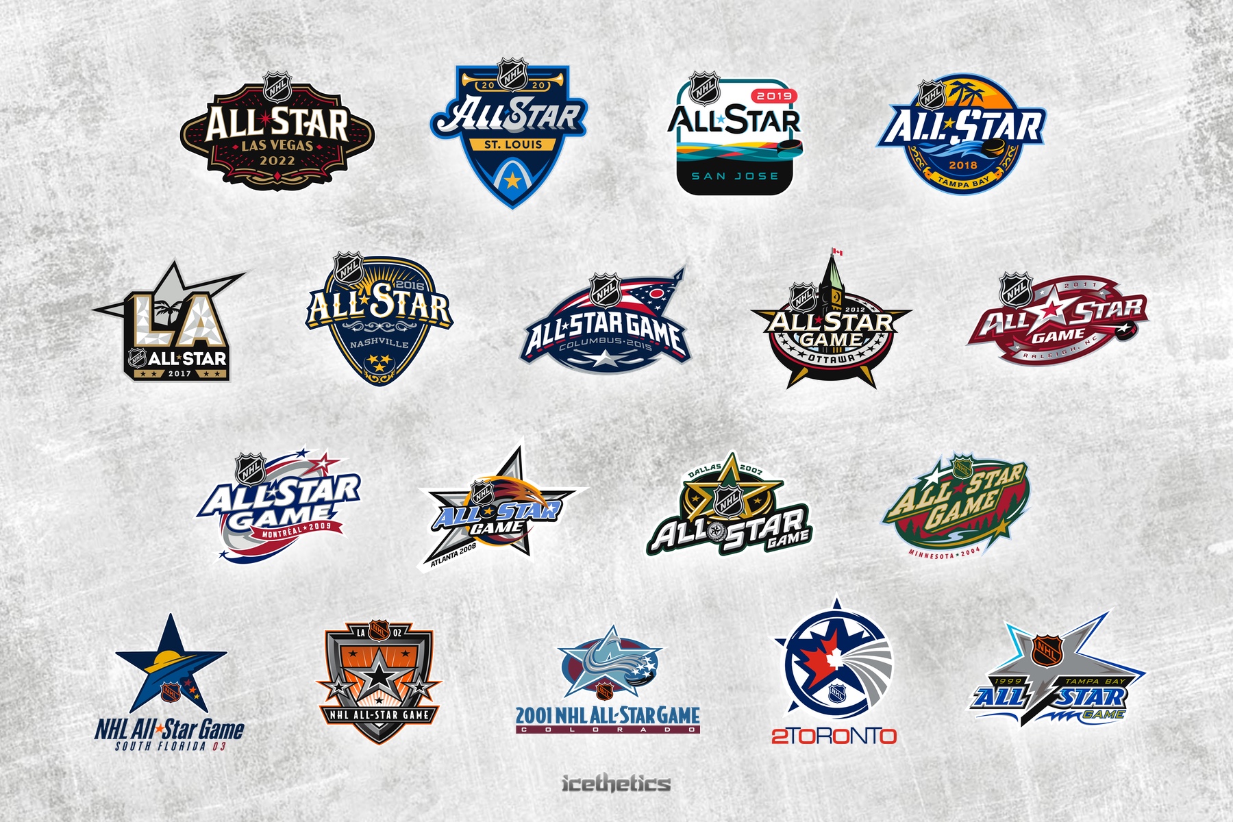 Icethetics 2022 NHL All Star Logo Unveiled Icethetics 2022 NHL All Star Logo Unveiled