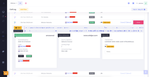 Call Tracking | Call Analytics Software | WildJar