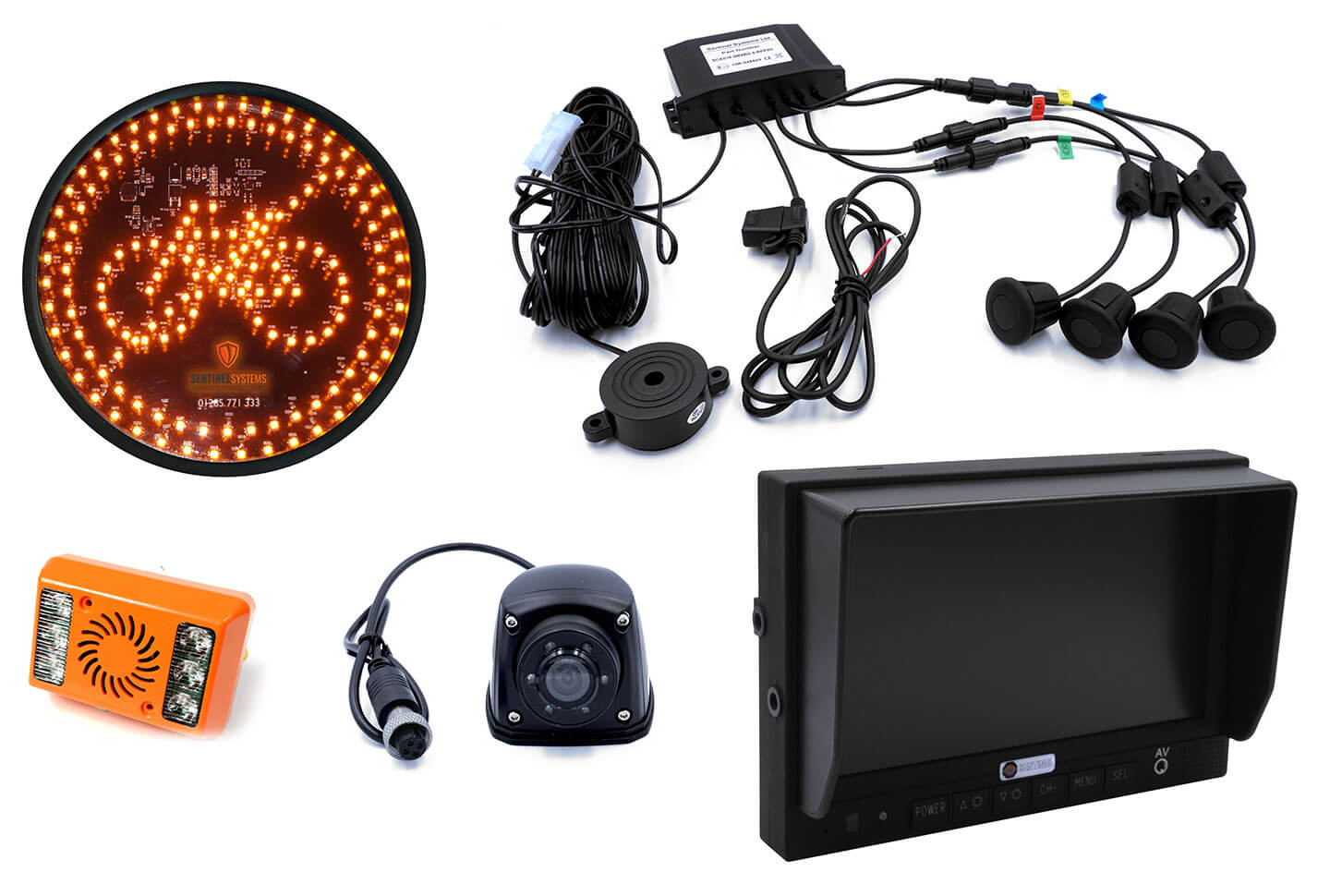 Life-saving HGV Bike Hot Spot Side Scan System