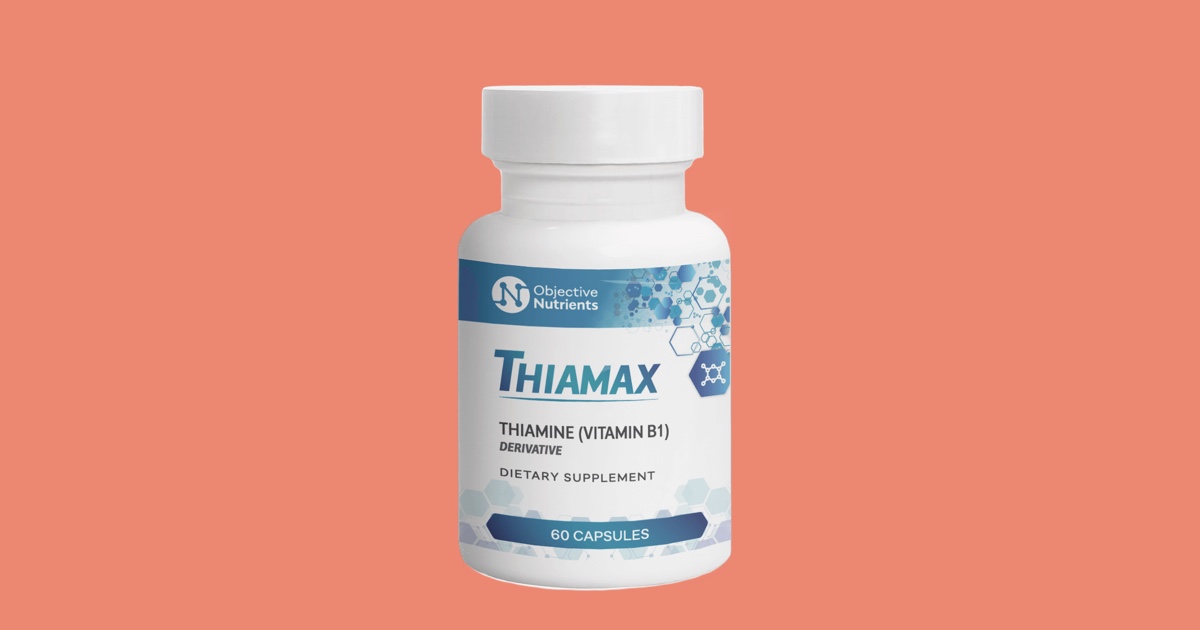 THIAMAX - TTFD (Thiamine Tetrahydrofurfuryl Disulfide) Capsules - Boost ...