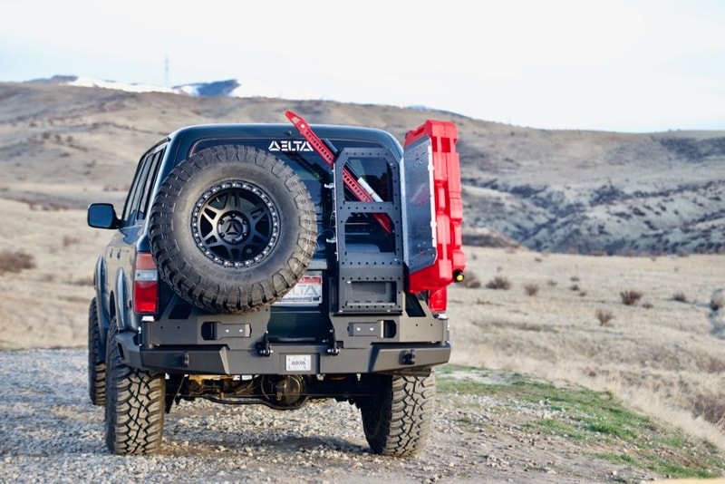 Delta Vehicle Systems - FJ80/FZJ80 Modular Rear Bumper