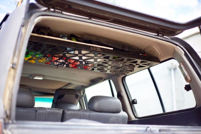 Delta Vehicle Systems - FJ/FZJ80/LX450 Ceiling Storage Rack - BLEM