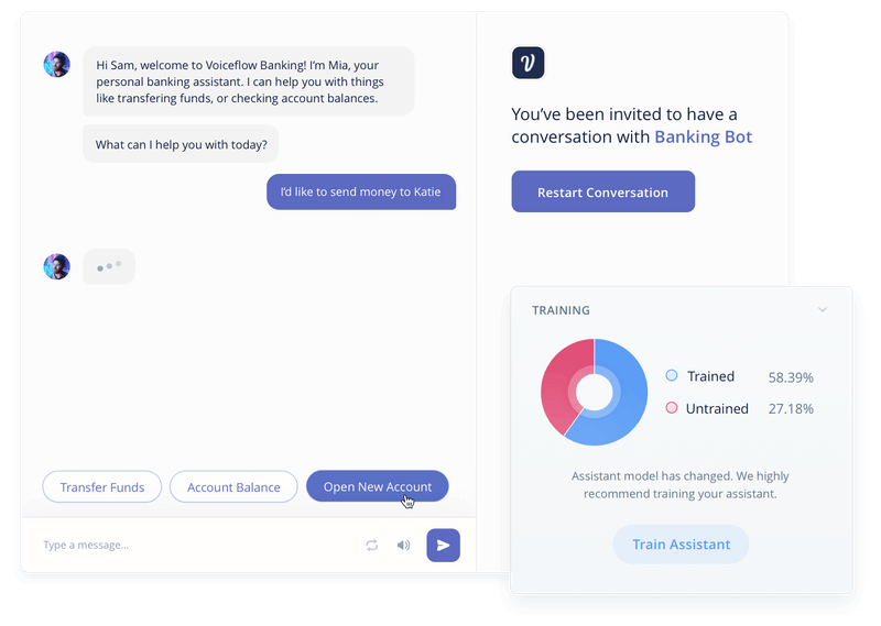Voiceflow | Design, prototype & launch voice & chat apps