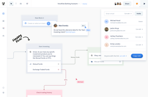 Voiceflow | Design, prototype & launch voice & chat apps