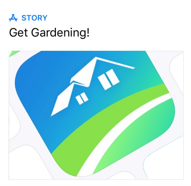 iScape Featured as #1 DIY Gardening App