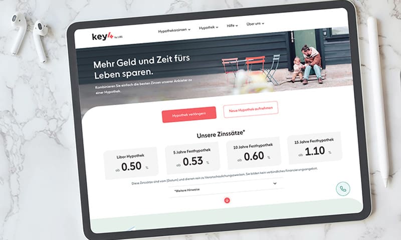 Houzy Magazin | Houzy und UBS key4 mortgages: ein starkes Team