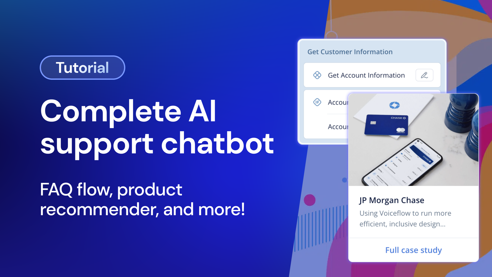 Complete support chatbot template | Voiceflow Template