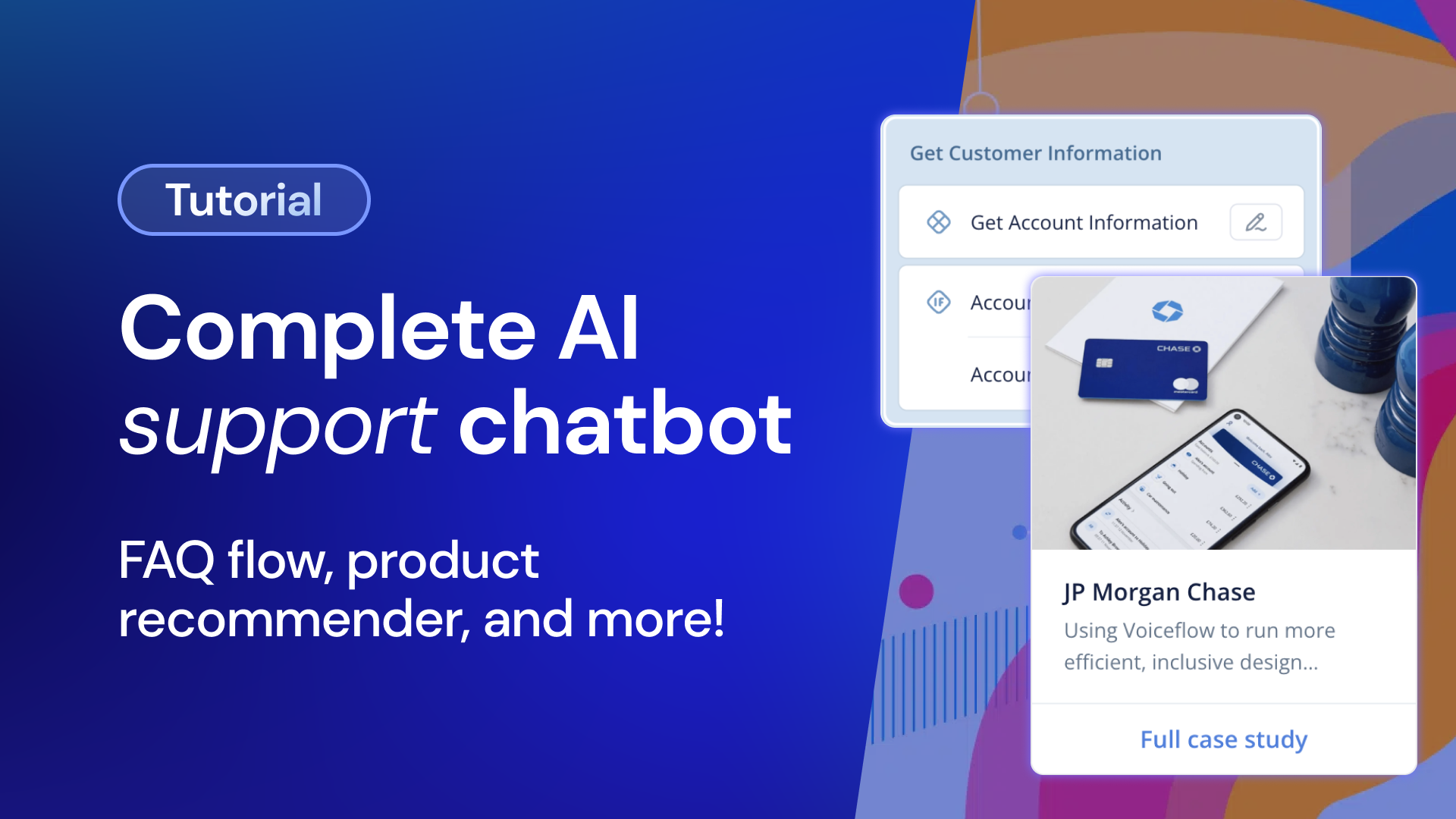 Complete support chatbot template | Voiceflow Template