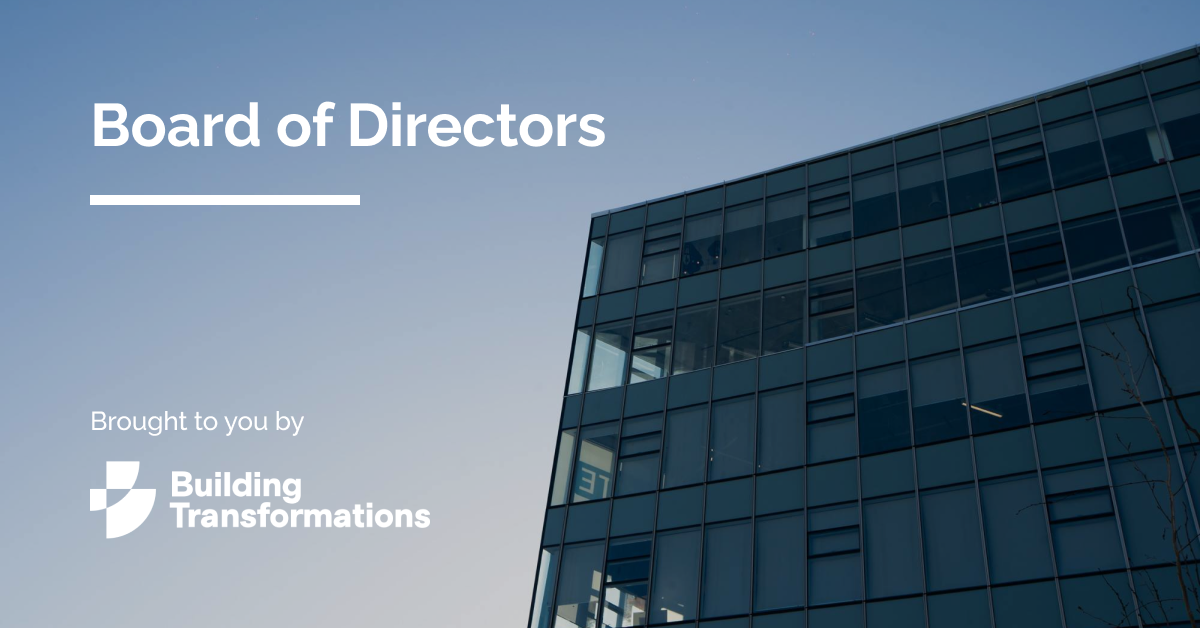 Board of Directors - Building Transformations
