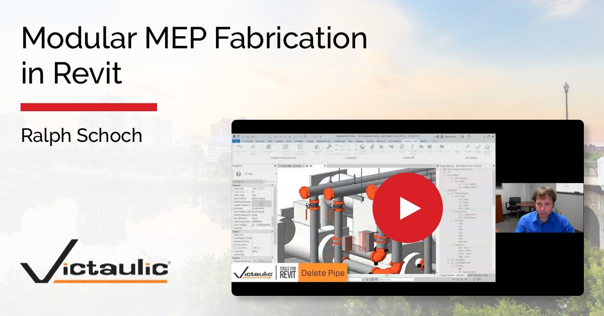Modular MEP Fabrication in Revit