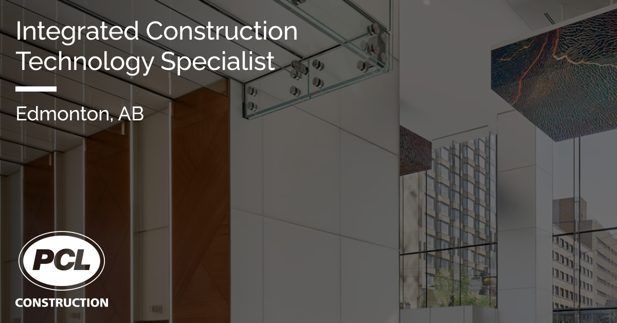Integrated Construction Technology Specialist - Building ...