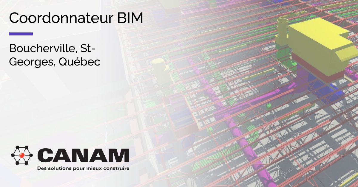 Coordonnateur BIM - Building Transformations, Formerly CanBIM