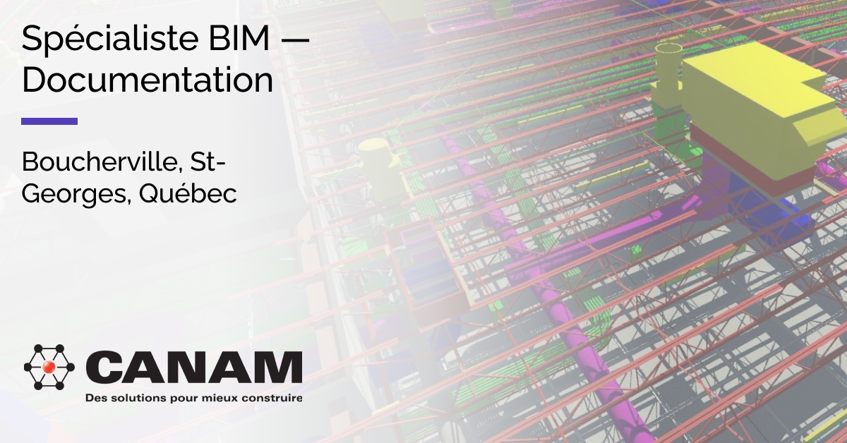 Spécialiste BIM — Documentation - Building Transformations, Formerly CanBIM